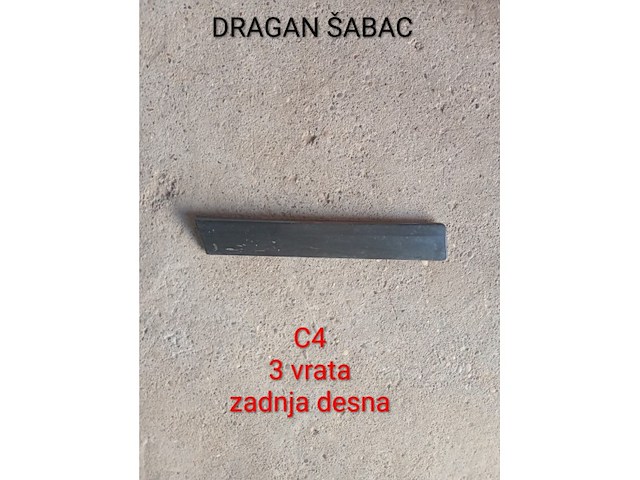 CITROEN C4 lajsna zadnja desna 3 vrata