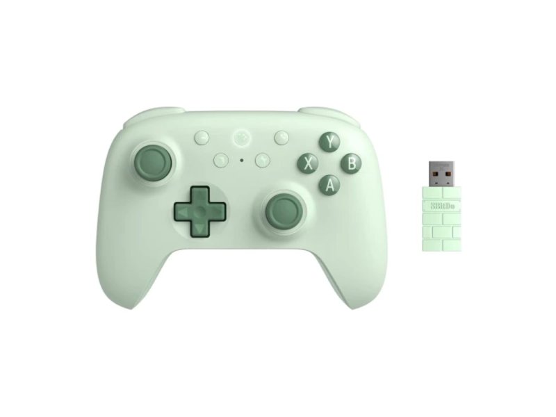 8BITDO BEŽIČNI GAMEPAD ULTIMATE 2C WINDOWS/ANDROID/TRI-MODE/HALLEFFECT/VIBRACIJA/TYPEC/GREEN EDITION