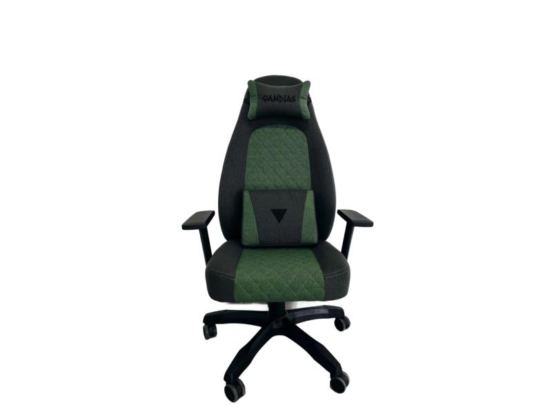 GAMDIAS GAMING STOLICA ZELUS E4 WEAVE SIVO/ZELENA