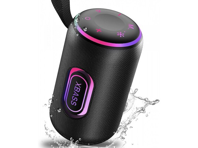 Prenosivi Bluetooth zvučnik, Dubok bas, RGB