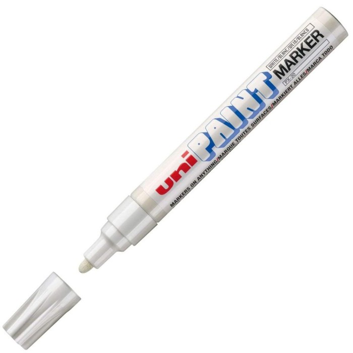 Paint marker Uni PX-20 beli