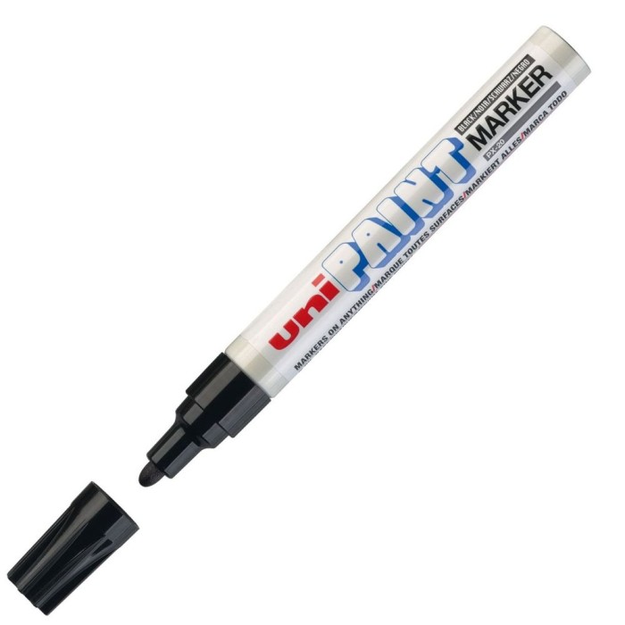 Paint marker Uni px-20 crni