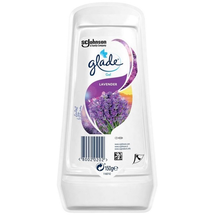 Osveživač apsorber mirisa u gelu Glade 150ml miris lavanda