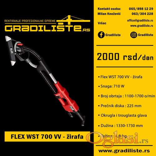 FLEX WST 700 VV - žirafa /najam