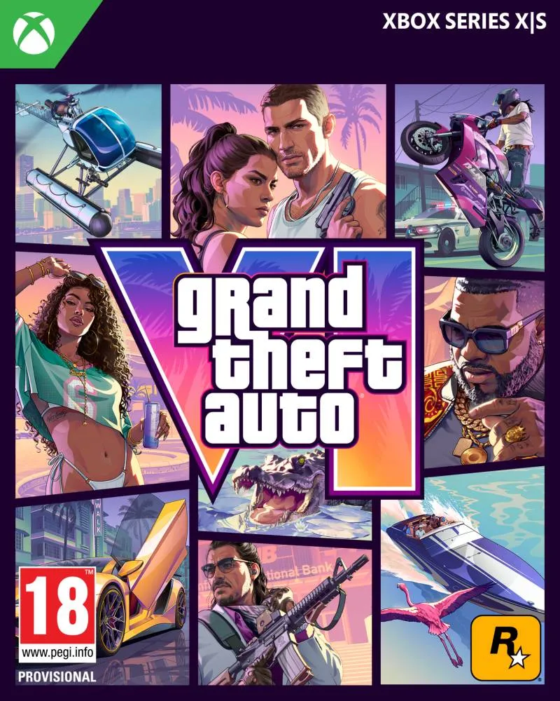 XBOX Series X GTA 6 - Grand Theft Auto VI - Code in a Box