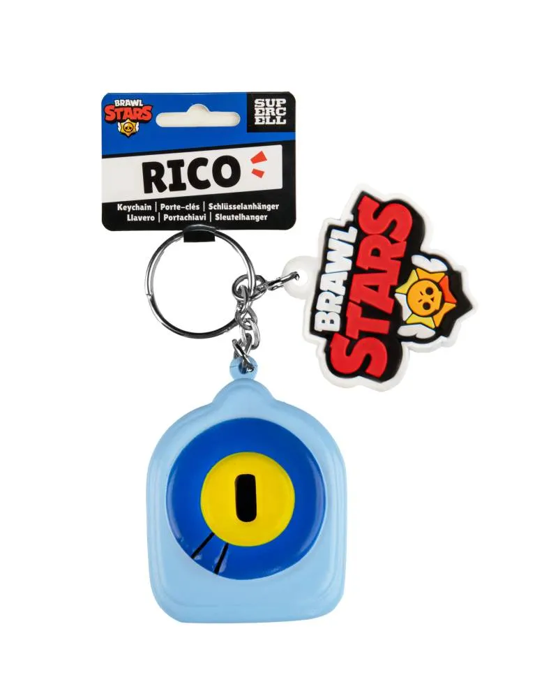 Privezak Brawl Stars - Rico Squishy Keychain