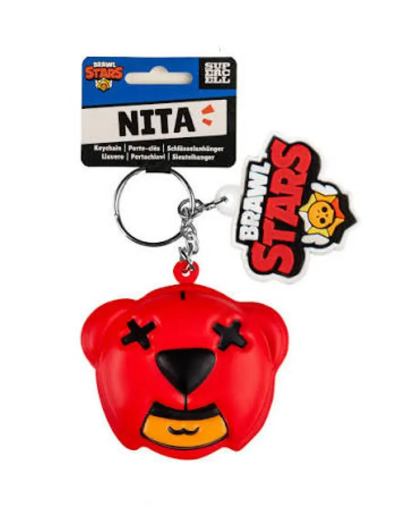Privezak Brawl Stars - Nita Squishy Keychain