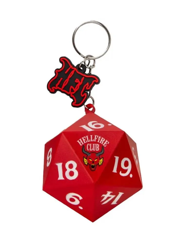 Privezak Stranger Things - Hellfire Club Squishy Keychain