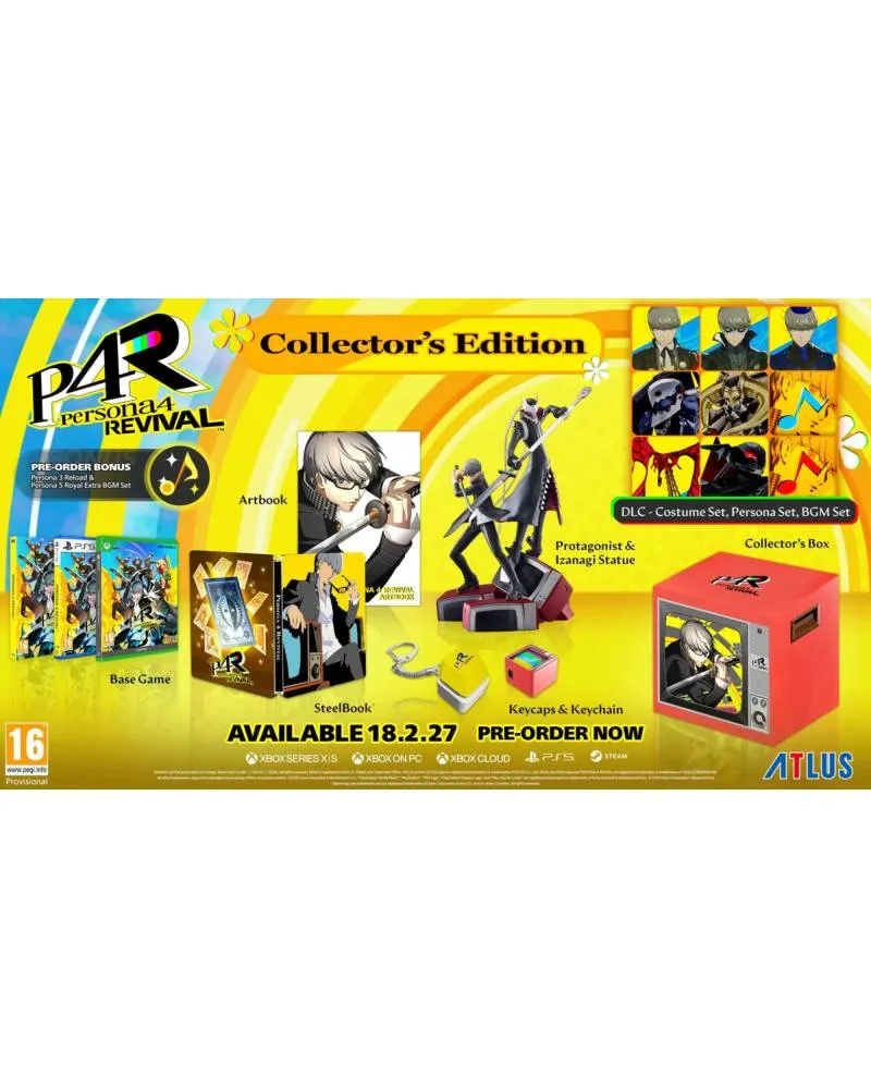 PS5 Persona 4 Revival - Collectors Edition