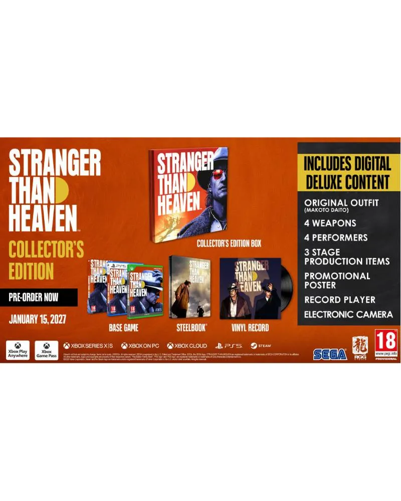 PS5 Stranger Than Heaven - Collectors Edition