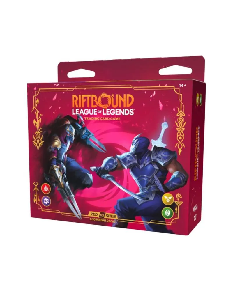 Društvena igra - Board Game - Riftbound League of Legends LOL - TCG Vendetta Champion Deck Showdown - Zed Vs Shen