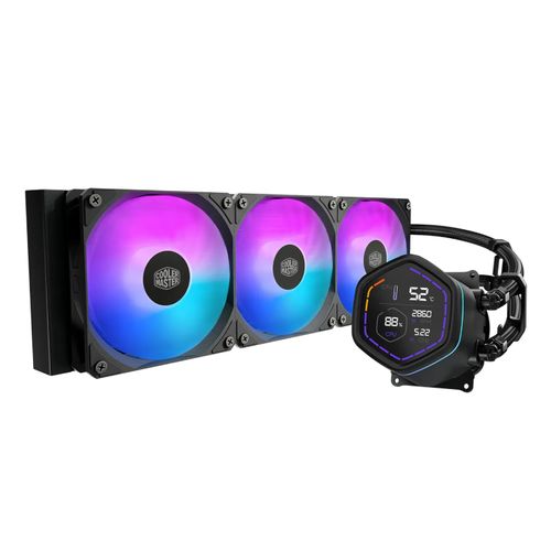 Cooler Master MasterLiquid Core Nex Digital 360 ARGB crno vodeno hlađenje