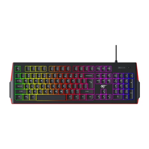 Havit tastatura KB866L crno-crvena