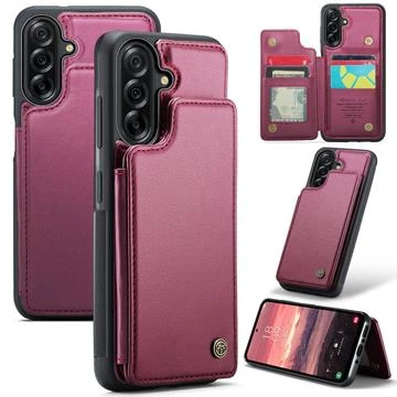 SAMSUNG GALAXY A56 CASEME C22 CASE RFID CARD WALLET - RED