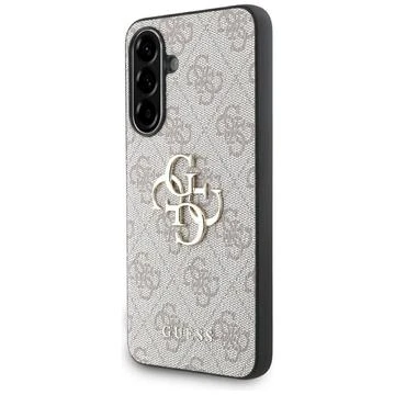 SAMSUNG GALAXY A56 GUESS 4G BIG METAL LOGO HIBRIDNA MASKA - ROZE