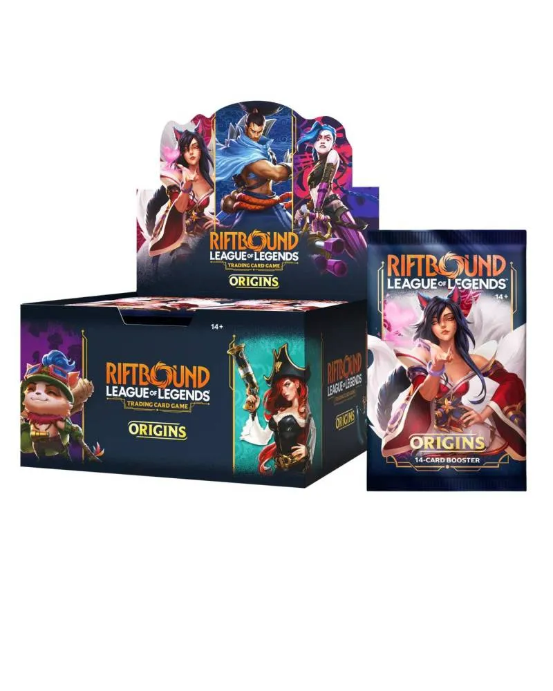 Društvena igra - Board Game - Riftbound League of Legends LoL - TCG Origins Booster
