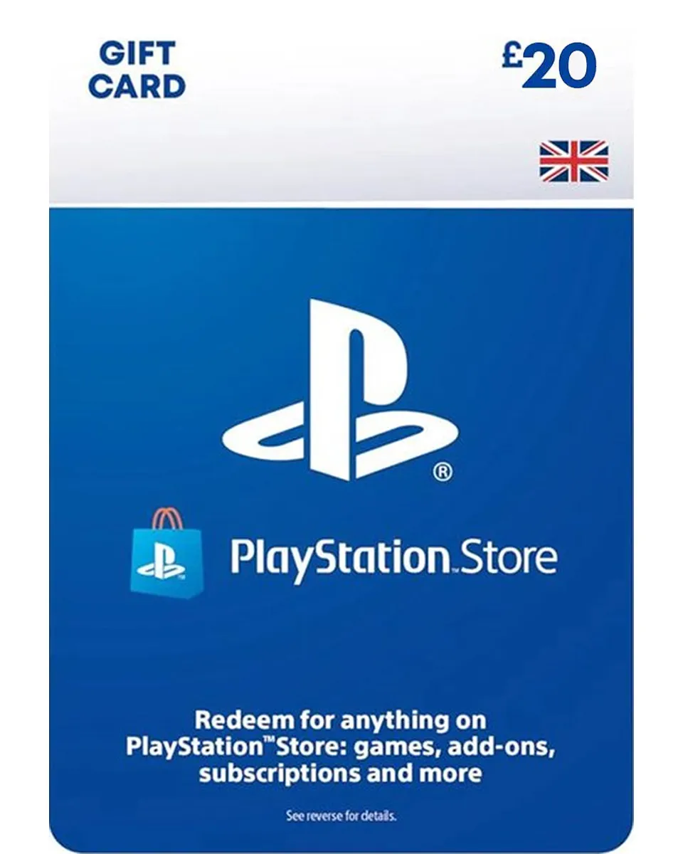 PlayStation Network PSN Card £20 (GBP) - Digital Code