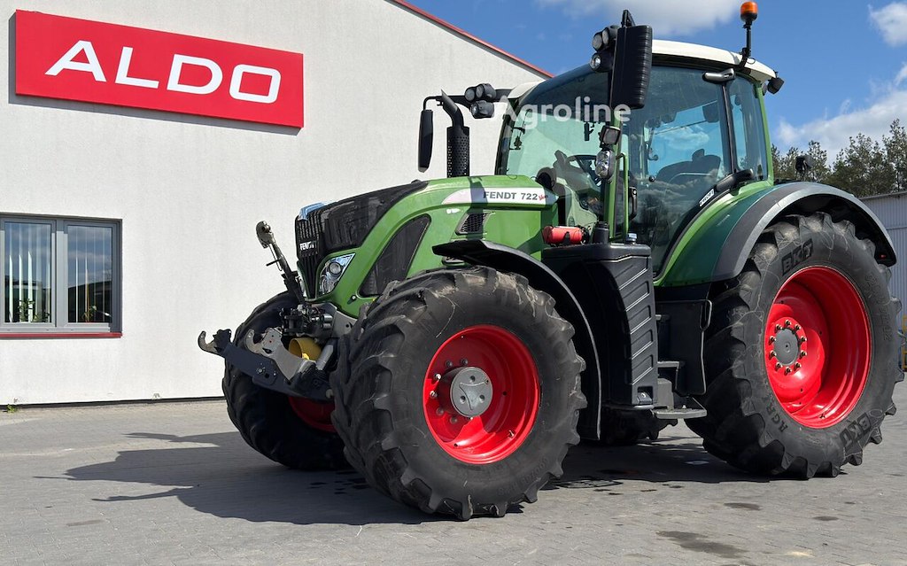 Fendt 722 Vario S4 Profi traktor točkaš