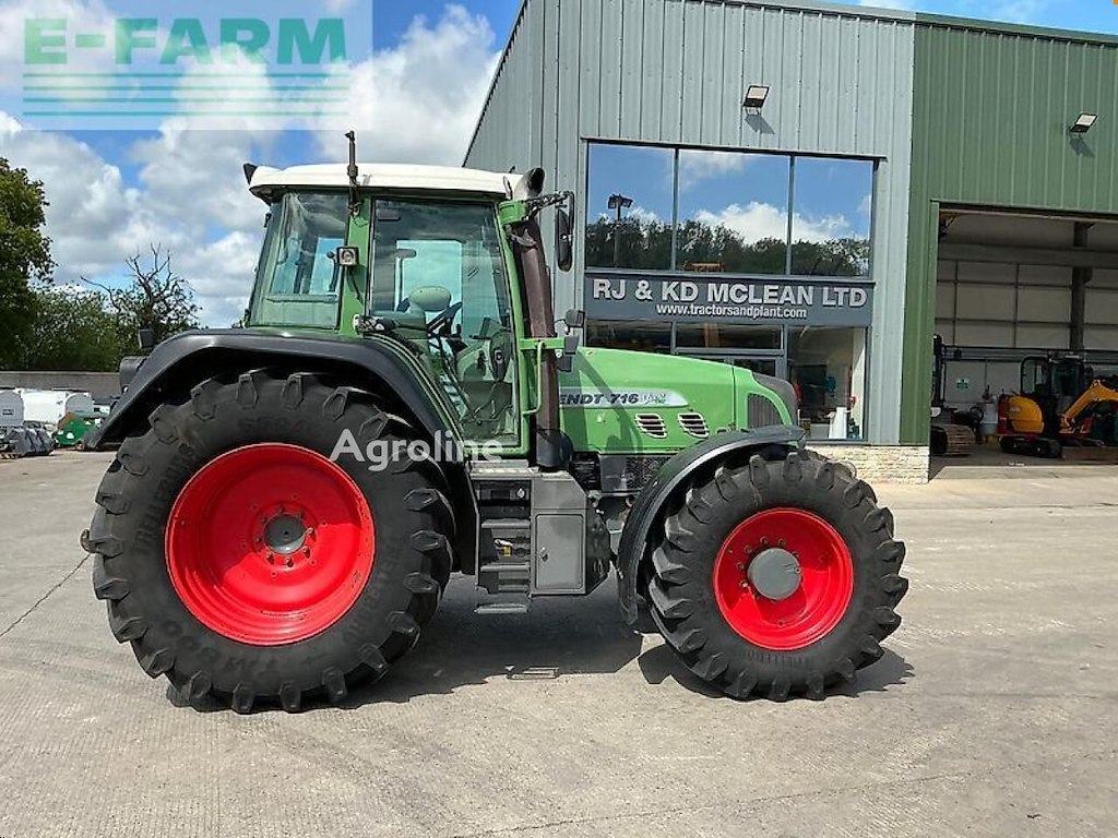 Fendt 716 tractor (st25458) traktor točkaš
