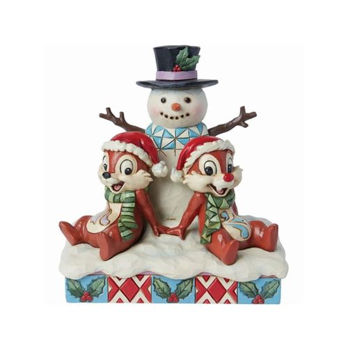 Jim Shore figurica Chip i Dale sneška