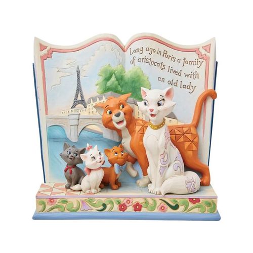 Jim Shore Disney - Aristocats Storybook figurica