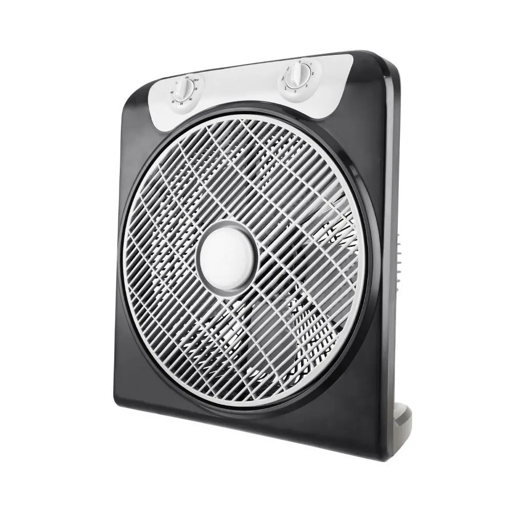 ESTIA ES06-21573 Podni ventilator 30cm, 45W TAJMER Crno-beli