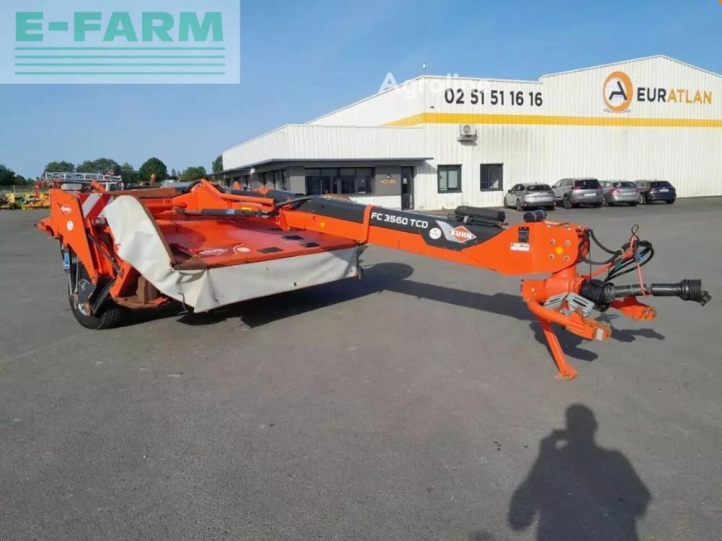 Kuhn fc3560tcd roto-kosačica s gnječilom