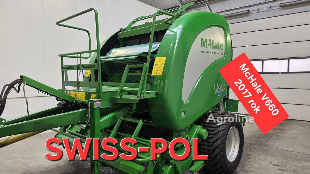 McHale V 660 balirka za okrugle bale