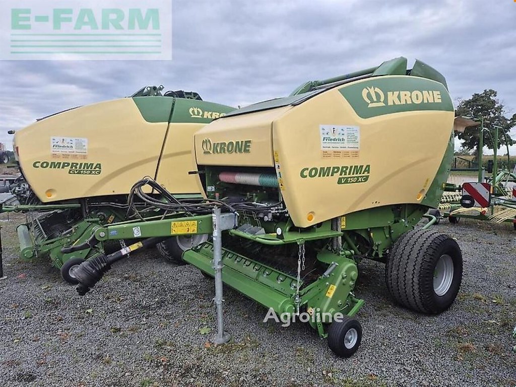 Krone comprima v 150 xc balirka za četvrtaste bale