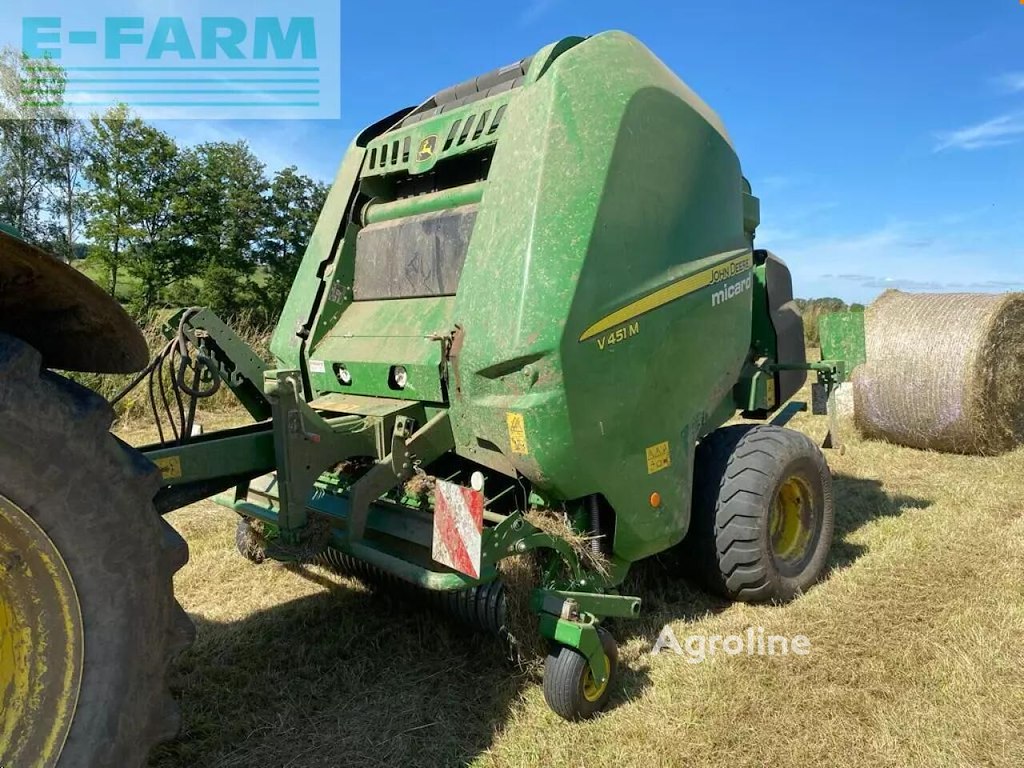 John Deere v451m balirka za četvrtaste bale