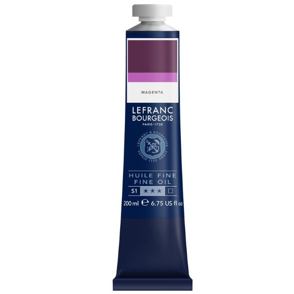 L&B Fine Oil LB FINE OIL COLOUR 200ML MAGENTA