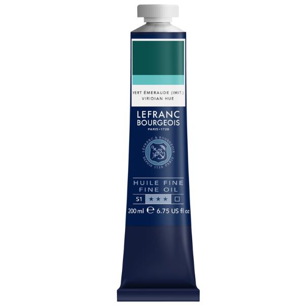 L&B Fine Oil LB FINE OIL COLOUR 200ML VIRIDIAN