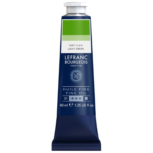 L&B Fine Oil LB FINE OIL COLOUR 40ML LIGHT GREEN