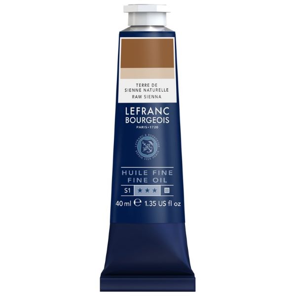L&B Fine Oil LB FINE OIL COLOUR 40ML RAW SIENNA