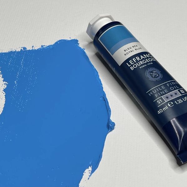 L&B Fine Oil LB FINE OIL COLOUR 40ML ROYAL BLUE