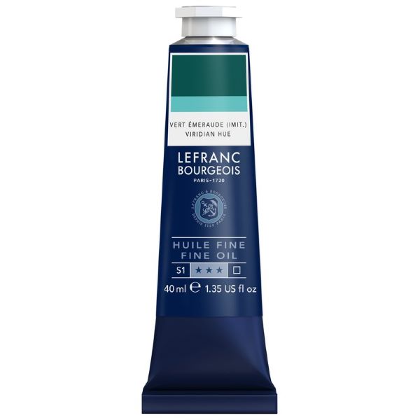 L&B Fine Oil LB FINE OIL COLOUR 40ML VIRIDIAN