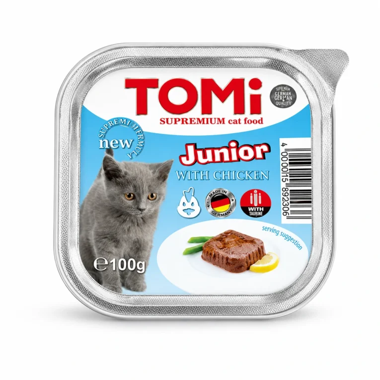 TOMI Junior Grain Free pašteta za mačiće 100 g