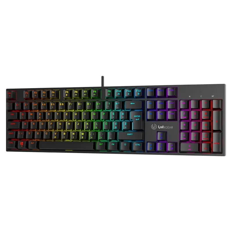 GREED V2 BROWN svič Mehanička RGB Tastatura, UK raspored (SLO/CRO)