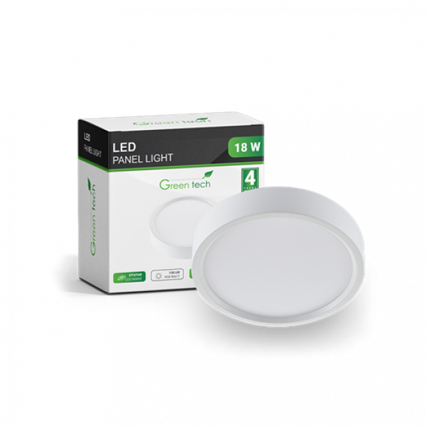 LED PANEL NAD OKR 18W 6500K GREEN TECH