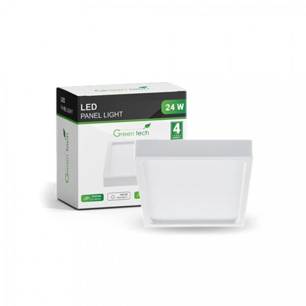 LED PANEL NAD KOC 24W 6500K GREEN TECH