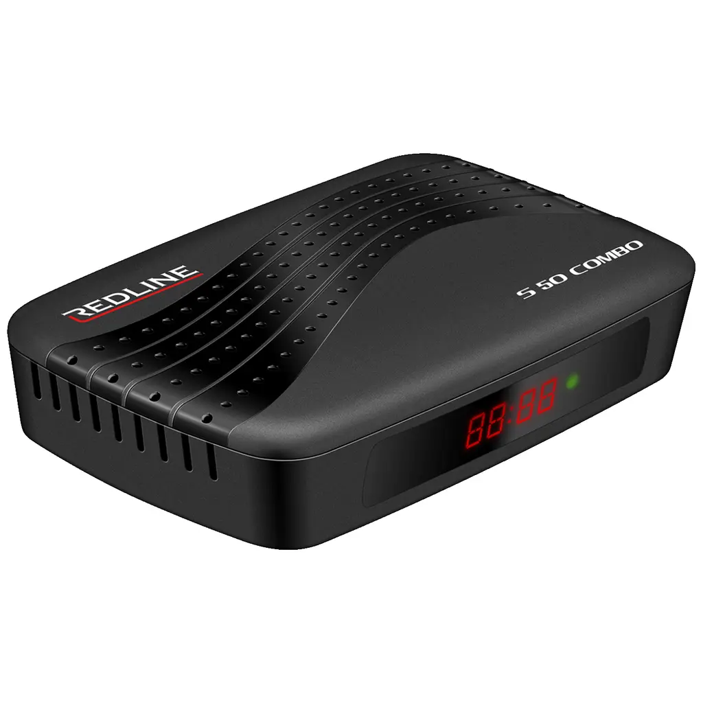 Redline kombinovani priјemnik DVB-S2/T2/C, Full HD, HDMI, USB, S50 kombinovani, crni