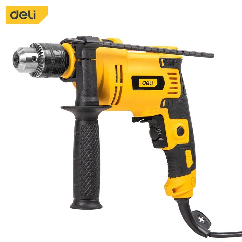 DELI ELEKTRIČNA BUŠILICA UDARNA 650W 13MM