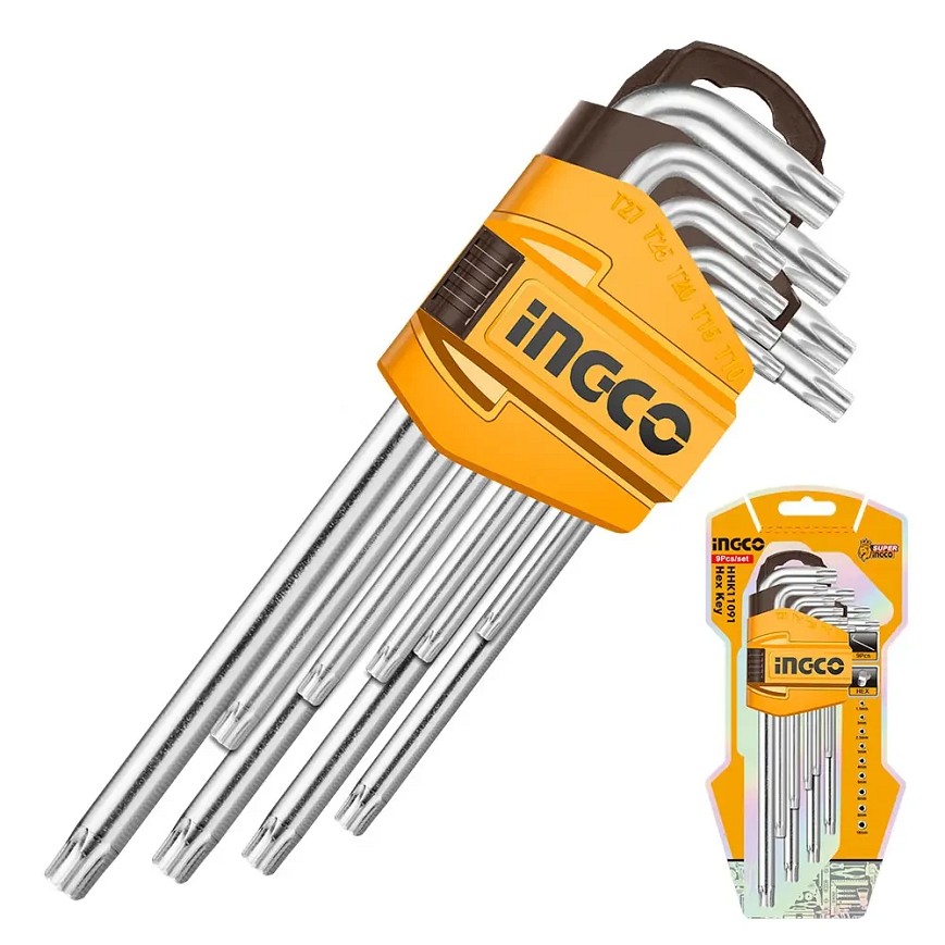 Ingco Set torx ključeva T10-T50