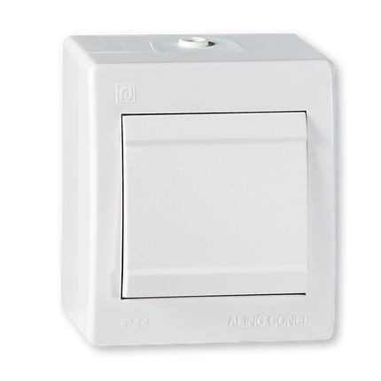 ALING 253.00 PREKIDAČ OG NAIZM. POWER IP44 BELI