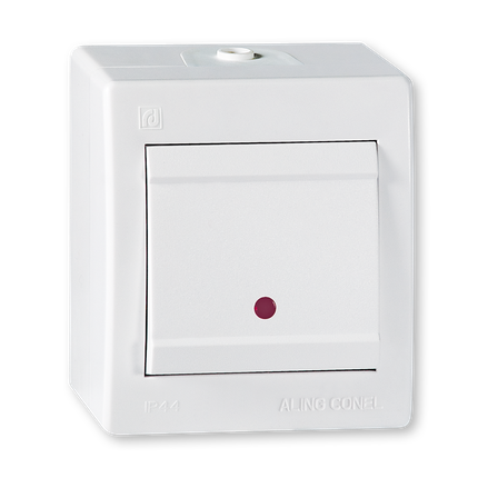 ALING 2591.00 PREKIDAČ OG 16A POWER IP44 BELI