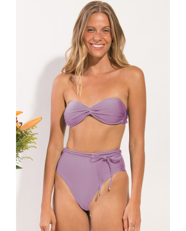 Set Shimmer-Harmonia Twist Belted-High-Waist