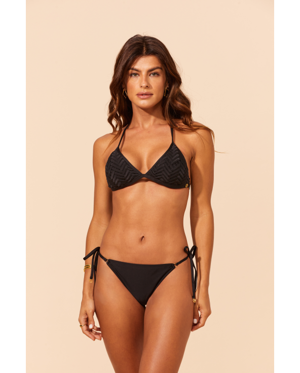 Set Black Triangulo-Macrame Rolote
