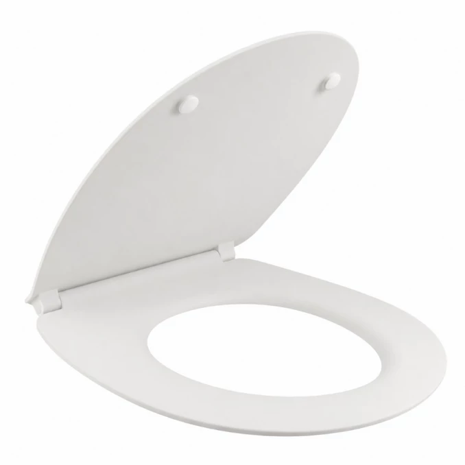 WC daska HATRIA PLANETA slim softclose white matt