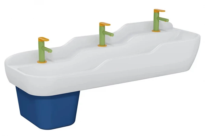Lavabo VITRA SENTO KIDS 125X40cm 3/1