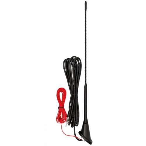 AUTO ANTENA NA KROV POJACALO, SA GUMOM 400 MM / FIKSNI 52° S93220